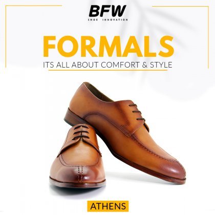 Beta Footwear Formal Leather Shoes - BFW Online - Men's Shoe | Beta ...